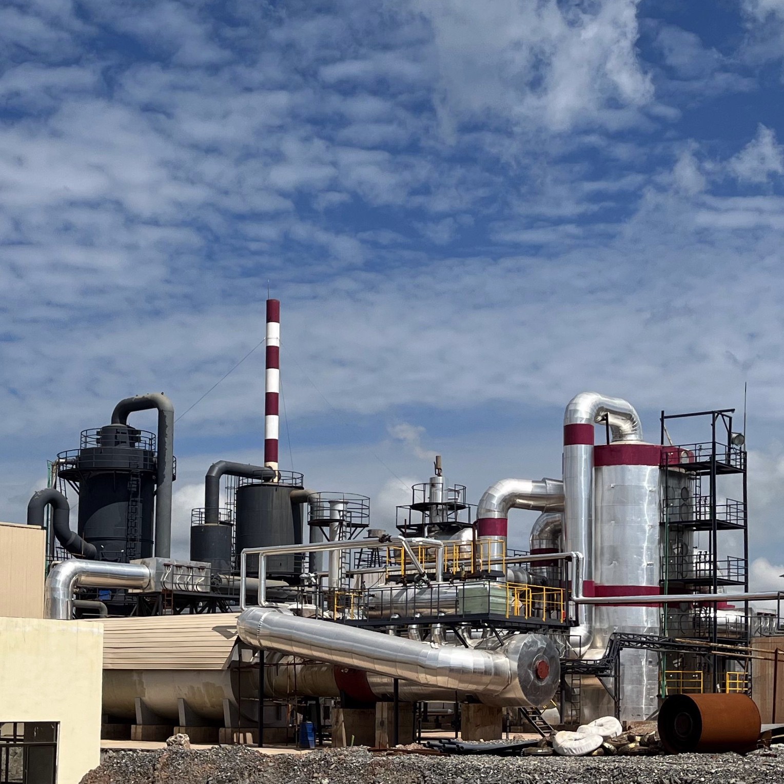 Sulfur Burning Acid Plant EPC Solutions 5 Kta -100 Kta Customized