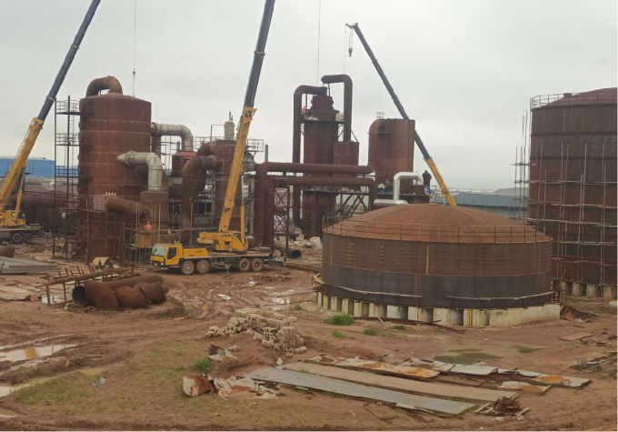 Sulfur Burning Acid Plant EPC Solutions 5 Kta -100 Kta Customized